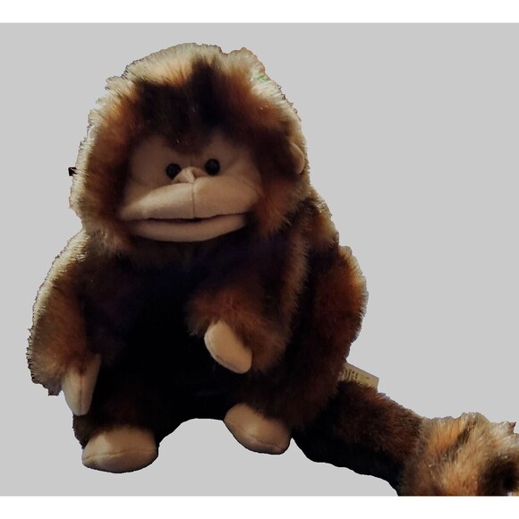 Folkmanis Puppets | Toys | Folkmanis Hand Puppet Plush Brown Monkey ...